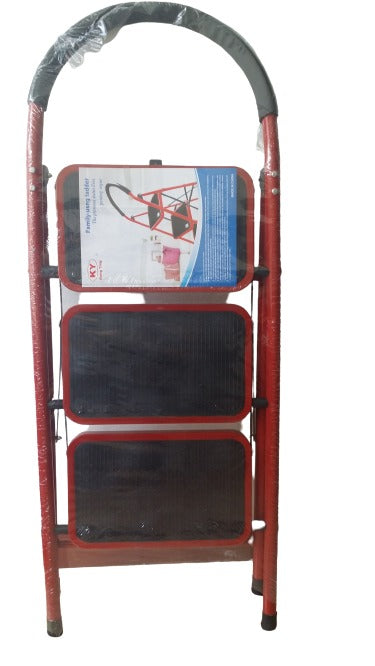 Ladder RED 3 STEP – Y.F LAM CHOO CO. LTD